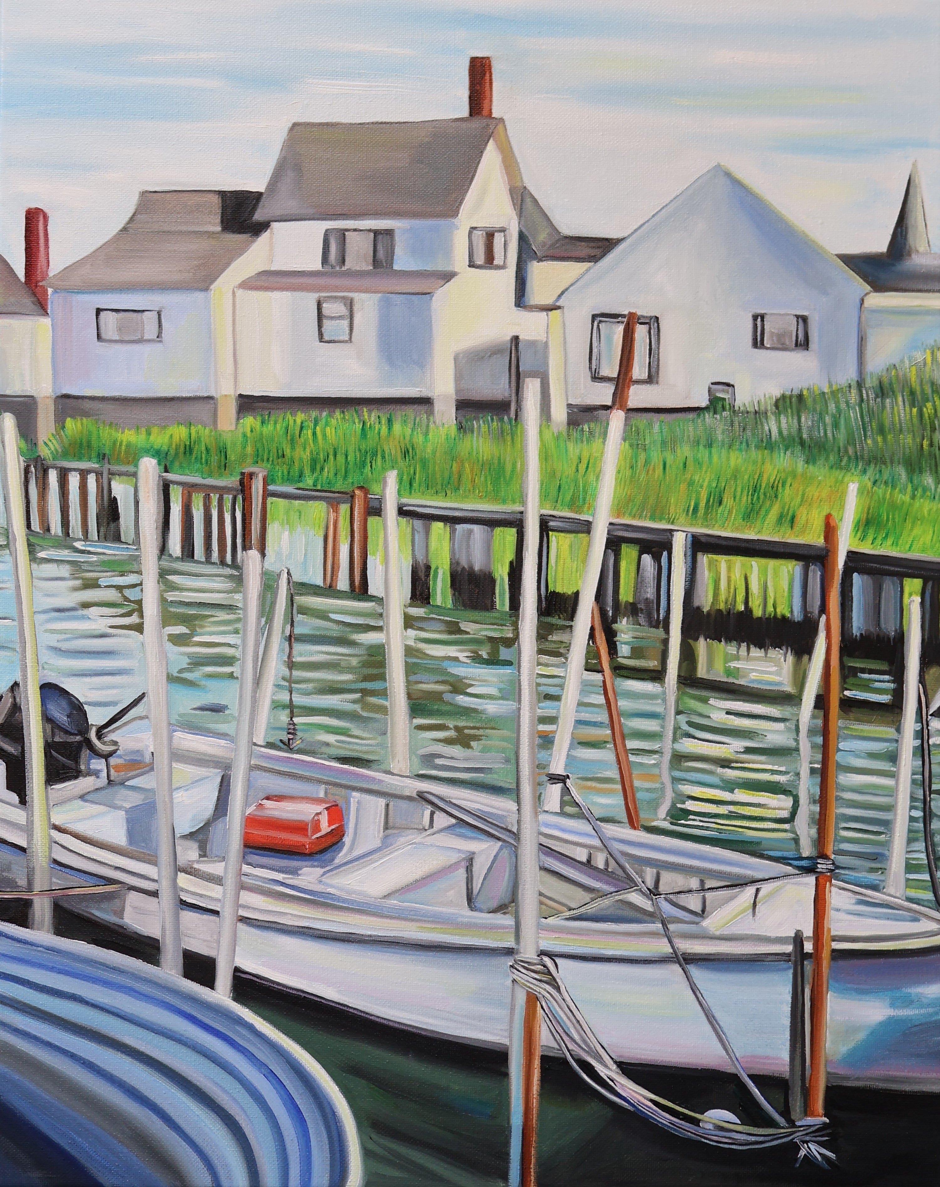 "Tangier Island, VA" Oil on Canvas, 16 x 20 – My Store